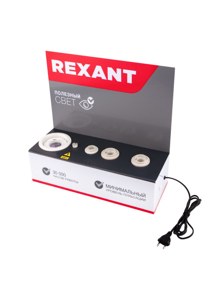 Демо-тестер для проверки ламп с цоколями E27, E27, E14, GU5.3, GX53 REXANT купить по выгодной ...