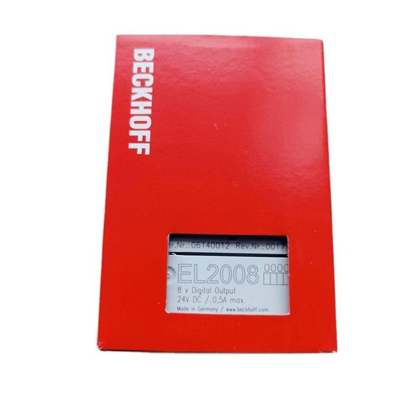 Beckhoff EL2008 EL 2008 PLC Controller 8-канальный цифровой вывод ...
