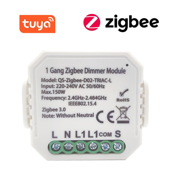 Tuya ZigBee 1 Gang/2 Gang (дополнительно) Модуль диммера Модуль переключения - купить с ...