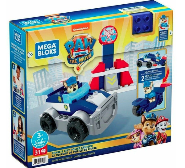 Фигурка и конструктор Mega Bloks, Щенячий патруль, Гончик на ...