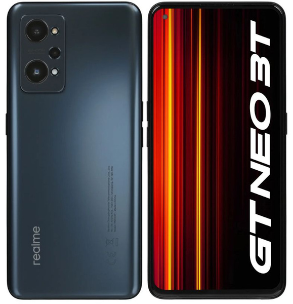 Смартфон realme GT Neo 3T черный 128 ГБ - купить по выгодной цене в ...