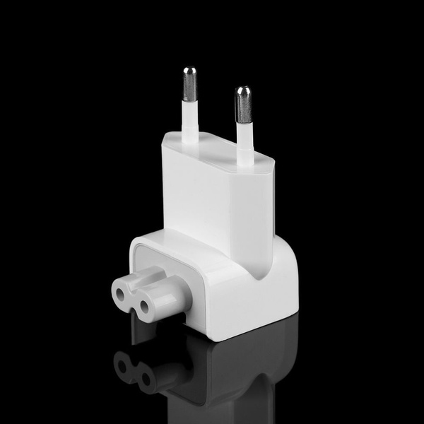 Переходник (вилка) для сетевых адаптеров Apple; евровилка (Euro, CEE ...