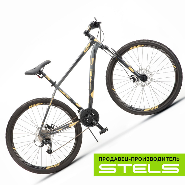 Велосипед горный Navigator-910 MD 29" V010, Чёрный-золотой, рама 18.5 ...