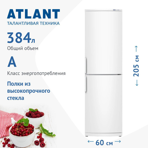 Холодильник ATLANT 4025-000, белый - купить по доступной цене в ...