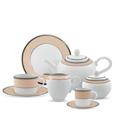 Сервиз чайный с чайником PORCEL, на 6 перс. - купить по выгодной цене в интернет-магазине OZON ...