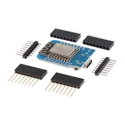 6 шт. ESP8266 D1 Mini V2 модуль на основе NodeMcu Lua ESP-12 (CH340) Type-C - купить с доставкой ...