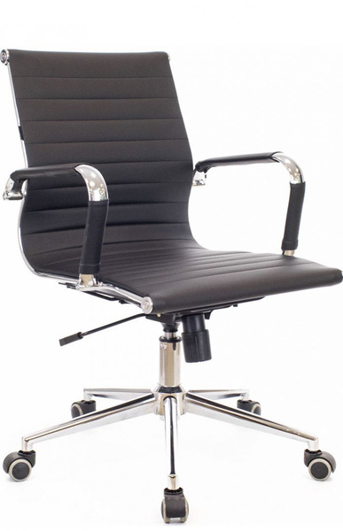 Everprof Кресло Leo T Экокожа Черный купить на OZON по низкой цене (758704263)