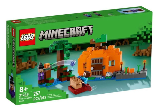 Lego Minecraft - Тыквенная ферма( 8+) / 21248 - купить с доставкой по ...
