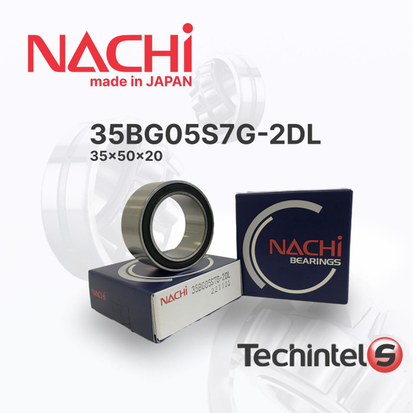 Подшипник универсальный кондиционера NACHI 35BG05S7G-2DL 35х50х20 ...