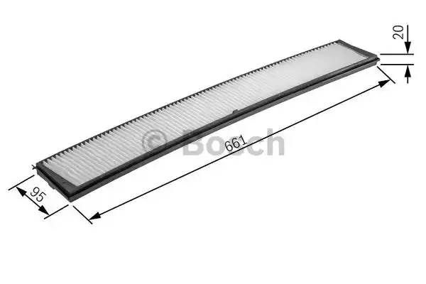 Фильтр салонный Bosch 133861 - купить по выгодным ценам в интернет ...