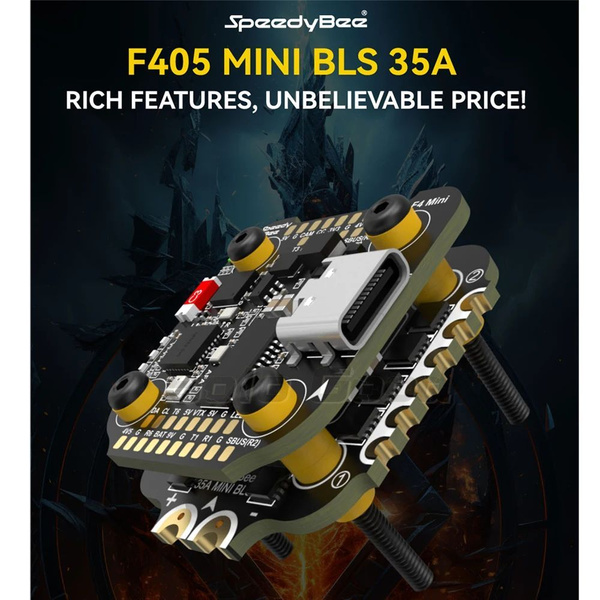 SpeedyBee BLS 35A Mini V220x20 4-in-1 ESC для гоночного дрона RC FPV ...
