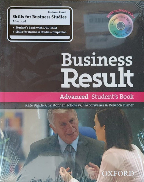 BUSINESS RESULT ADVANCED Student's Book + DVD-ROM + Skills For Business ...