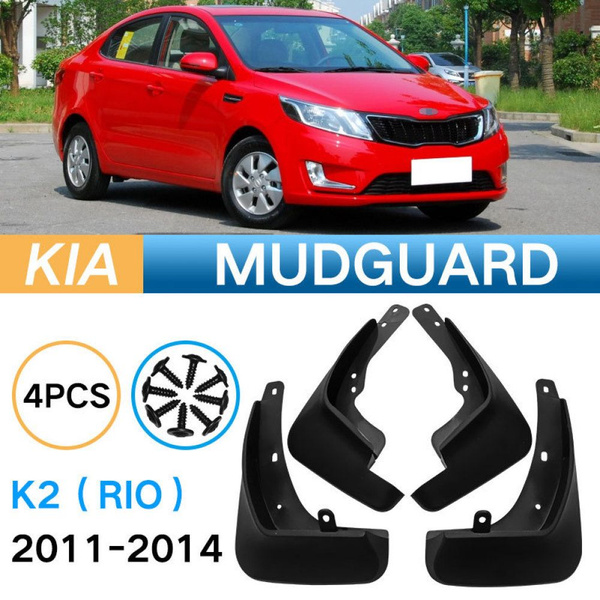 передние и задние автомобильные брызговики для Kia K2 Rio 2011-2014 брызговики аксессуары/4 шт ...