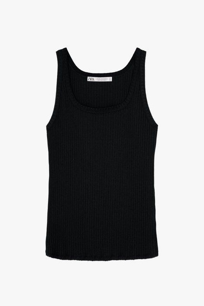 Майка Zara, 44 - купить по выгодной цене в интернет-магазине OZON (1249154120)