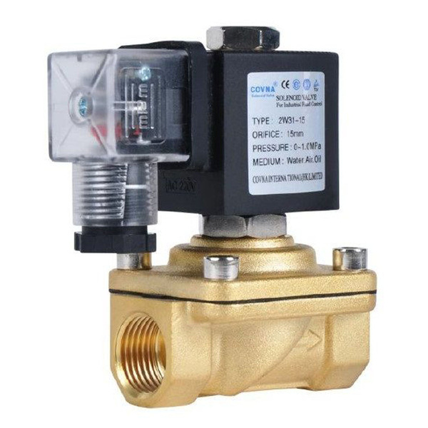 Клапан электромагнитный ЭМК соленоидный - 2W31 (НЗ, G1"- DN25, 120, AC ...