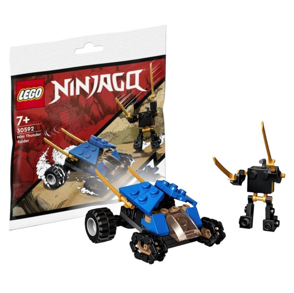 30592 LEGO NINJAGO Polybag Mini Thunder Raider "Мини-внедорожник Молния ...