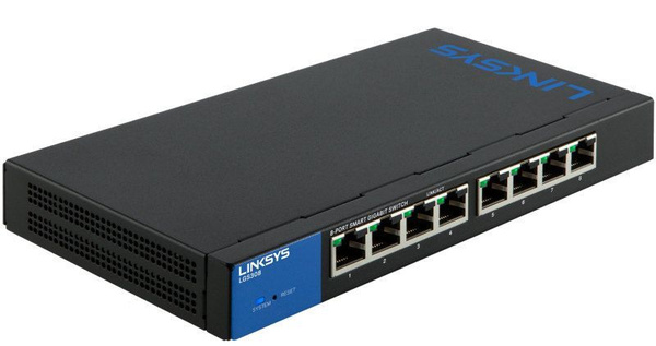 Коммутатор Linksys LGS308 - купить по выгодной цене в интернет-магазине ...