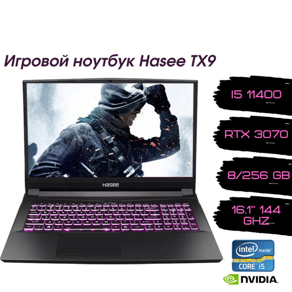 Игровой ноутбук Hasee TX9, черный купить по низкой цене: отзывы, фото ...