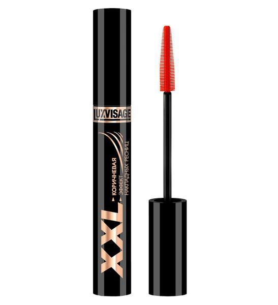 LUX visage Тушь XXL Суперобъем-Эффект Накладных ресниц Коричневая ...