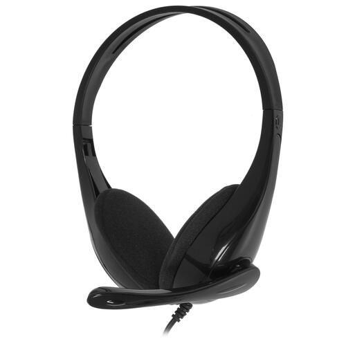 Наушники Накладные A4Tech Проводная гарнитура A4Tech HS-9 черный ...