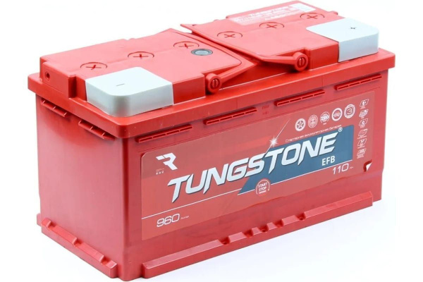 Аккумулятор автомобильный TUNGSTONE TUNGSTONE_EFB_Euro_Обратная ...