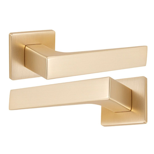 Ручка Fuaro (Фуаро) раздельная K.SL52.REDLINE (RED LINE SL) SSG-39 сатинированное золото ...