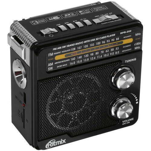 Радиоприемник Ritmix RPR-202 купить по низкой цене с доставкой в ...
