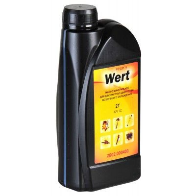 Масло минеральное для 2Т WERT 2002.000400 купить на OZON по низкой цене ...