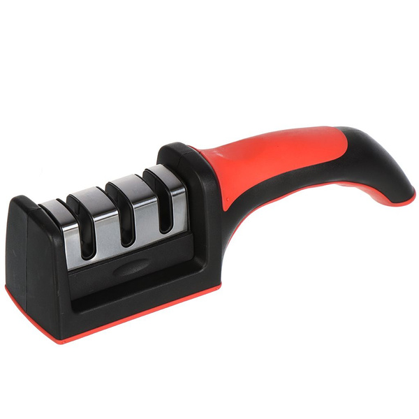 Точилка для ножей, Daniks, из нержавеющей стали, 21.5х5х6 см - купить в интернет-магазине OZON с ...