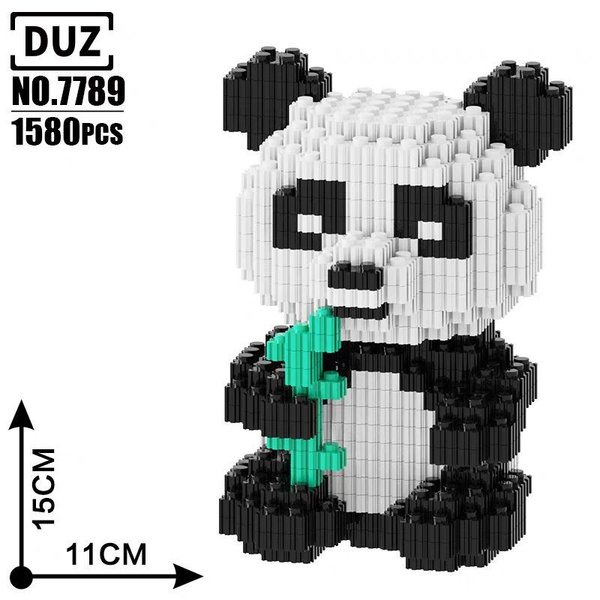 DUZ Magic Block 3D конструктор из миниблоков "Панда" (1580 деталей ...