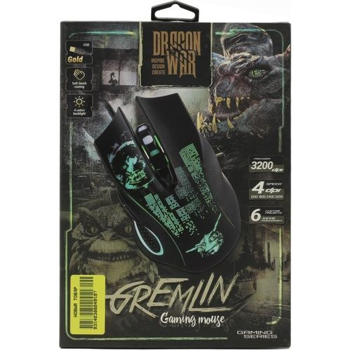Игровая мышь проводная QUMO Gremlin 23459, разноцветный - купить по ...