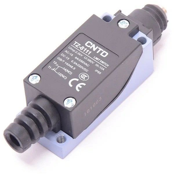 Концевой (аварийный) выключатель TZ-8111 CNTD 6A/250 VAC IP65 (аналог Omron) купить на OZON по ...