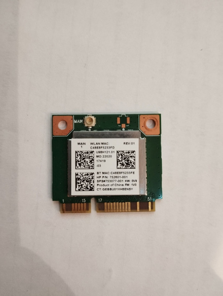 Wi-Fi + Bluetooth модуль Realtek RTL8723BE/RTL8723BE1T1R - купить с ...