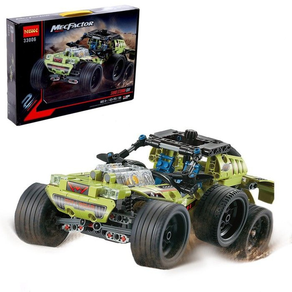 Конструктор Decool Техника, "Двухосный джип", 423 детали (5208265) - купить с доставкой по ...