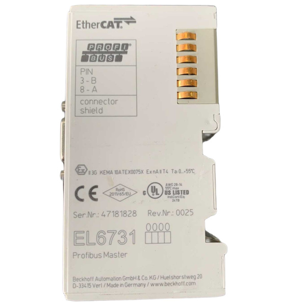 EL6731 Совершенно новый оригинал BECKHOFF EL6731 купить на OZON по ...