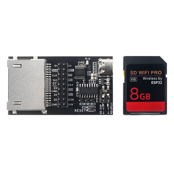 (1 шт.) SD WiFi PRO Высокоскоростная беспроводная карта памяти ESP32 ...