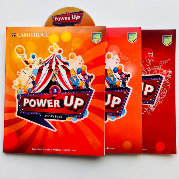 Power Up 3.ПОЛНЫЙ КОМПЛЕКТ: Pupil's Book (учебник) + Activity Book ...