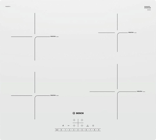 Индукционная варочная панель Bosch PUE612FF1J купить по низкой цене с ...