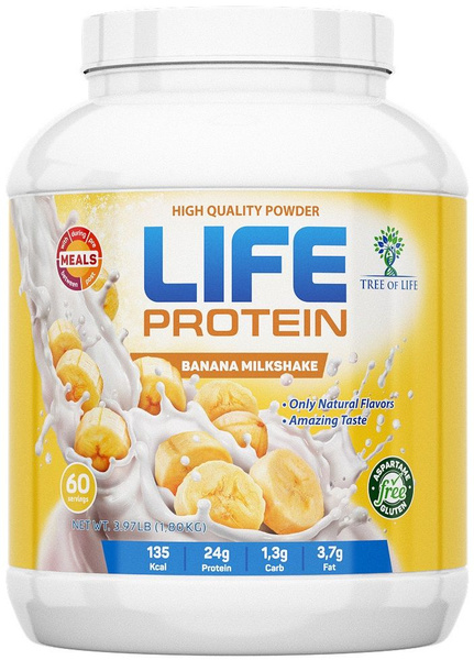 Спортивное питание, Протеины, Tree of Life Life Protein, 1800 г ...