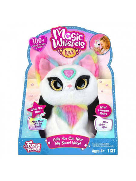 Интерактивная мягкая игрушка Magic Whispers кошечка Луна - купить с ...