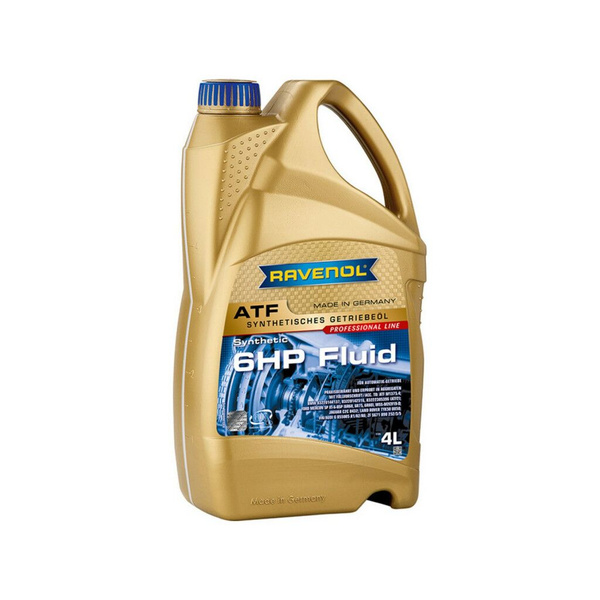 Масло трансмиссионное Ravenol ATF 6 HP Fluid синтетическое 4 л купить c ...