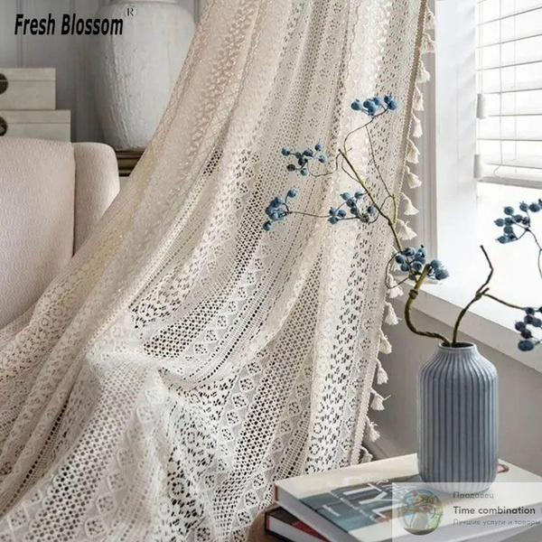 Fresh Blossom Тюль высота 240 см, ширина 150 см, крепление - Ложный ...