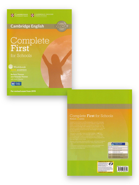 Complete First for Schools (for exam 2015) B2. Workbook with answers ...