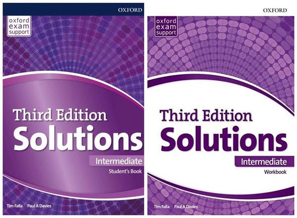 Solutions Intermediate 3rd Ed Student's Book + Workbook+CD - купить с ...