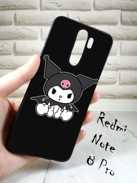 Чехол на redmi not 8 pro c аниме, бампер на редми нот 8 про с принтом ...