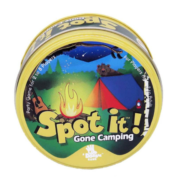 Карты игры "Dobble Road Camping Alphabet" для детей на английском языке ...