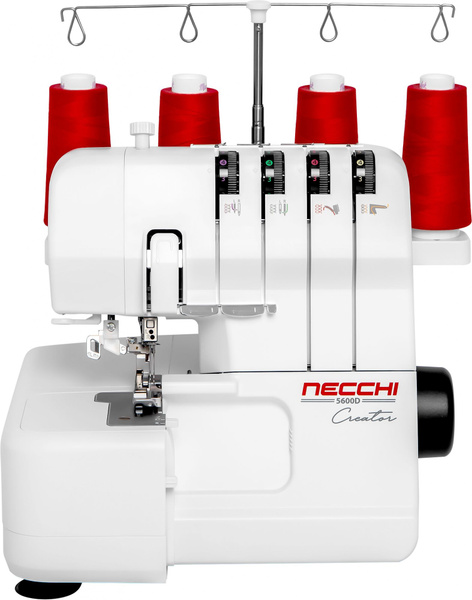 Оверлок Necchi 5600D белый - купить по выгодной цене в интернет ...