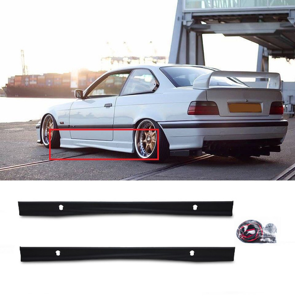 BMW E36 пластиковые накладки на пороги M3 стиль купить по низкой цене в ...