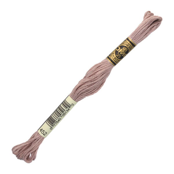 Мулине DMC 117 (452) - купить с доставкой по выгодным ценам в интернет-магазине OZON (1704431661)