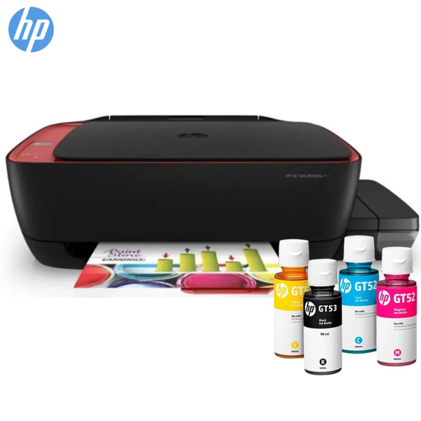 МФУ Струйное HP Tank 411 купить по низкой цене в интернет-магазине OZON ...